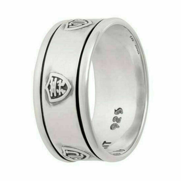 J61 Mormon LDS Unisex CTR Ring Sterling Silver Universal Spinner One M ...